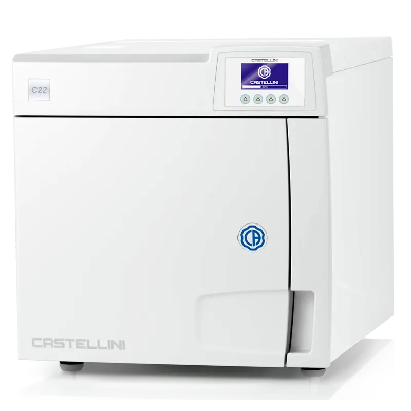 Autoclave 22L Castellini C-22: 6 Ciclos de Esterilización - Meditek